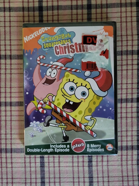 NICKELODEON SPONGEBOB SQUAREPANTS Christmas DVD * NEW SEALED $4.99 ...