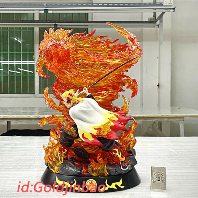 DEMON SLAYER KYOJURO Rengoku Resin Statue Magic Cube Focus On GK In ...