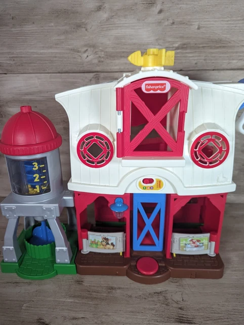FISHER PRICE LITTLE People Barn Farm Playset 2019 Talking Singing £14. ...