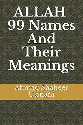 ALLAH - 99 Names And Their Meanings £6.20 - PicClick UK