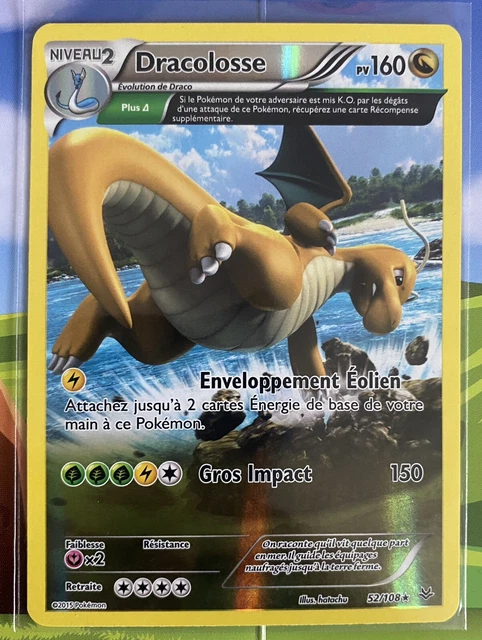 CARTE POKÉMON DRACOLOSSE Holo Reverse 52/108 - Ciel Rugissant Neuf EUR ...