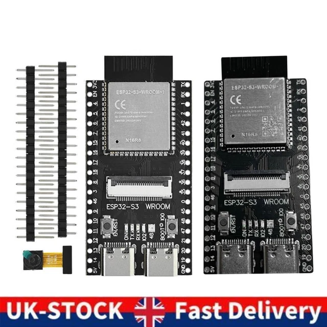USEFUL ESP32-S3-WROOM WIFI BT Module Example Projects with OV2640 Camera £8.39 - PicClick UK