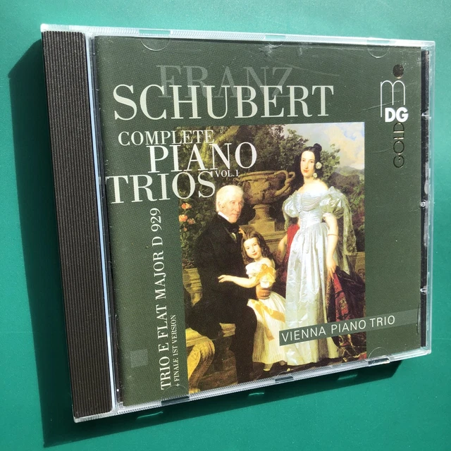 Schubert Complete Piano Trios 1 Classical Cd Vienna Violoncello Violin