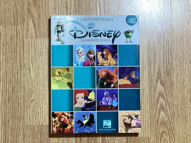 CONTEMPORARY DISNEY: 50 Favorite Songs (Piano-Vocal-Guitar Sheet Music ...
