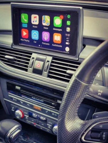 AUDI A6 A7 2015-18 Wireless Apple Carplay Android Auto RETROFIT HDMI ...