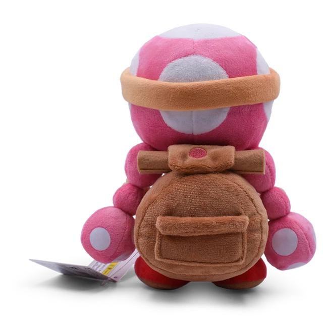 SUPER MARIO BROS Captain Toad Toadette Plush Doll Stuffed Toys Xmas ...