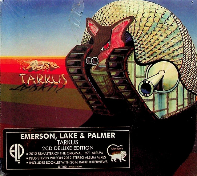 EMERSON LAKE & Palmer -Tarkus-Deluxe Edition 2-CD *NEW (1971 Album ...