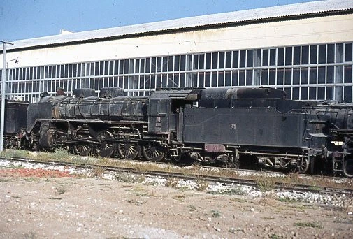 ORIGINAL COLOUR SLIDE of 46073 TCDD Turkish steam loco £3.99 - PicClick UK