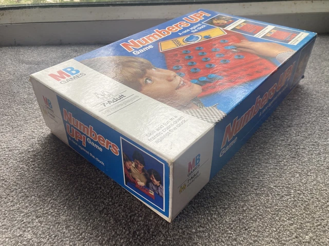 VINTAGE 1977 Numbers Up MB Games - Complete £7.57 - PicClick UK