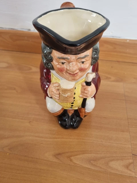 ROYAL DOULTON LARGE Character Jug 'Jolly Toby' D6109 - Made in England ...