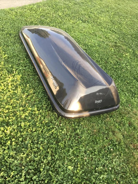6 FT. SEARS X-CARGO X-TREME ROOFTOP CAR STORAGE CARRIER BOX w/ KEY $250 ...