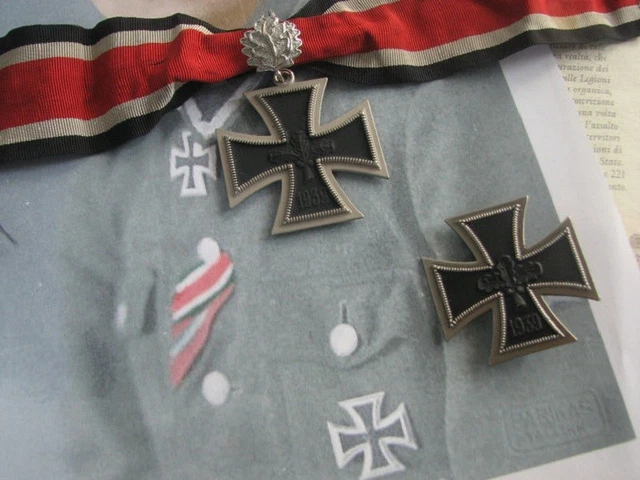 WWII WW2 ARMY Officer General Officer Grand Knights Iron Cross First ...