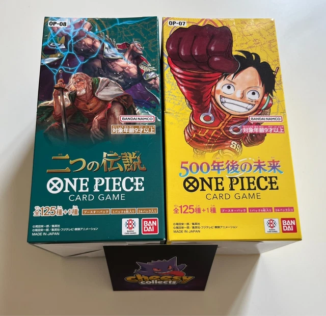 ONE PIECE CARD Game 500 Years in the Future & Two Legends 2BOX Set OP-07 OP-08 £23.11 - PicClick UK