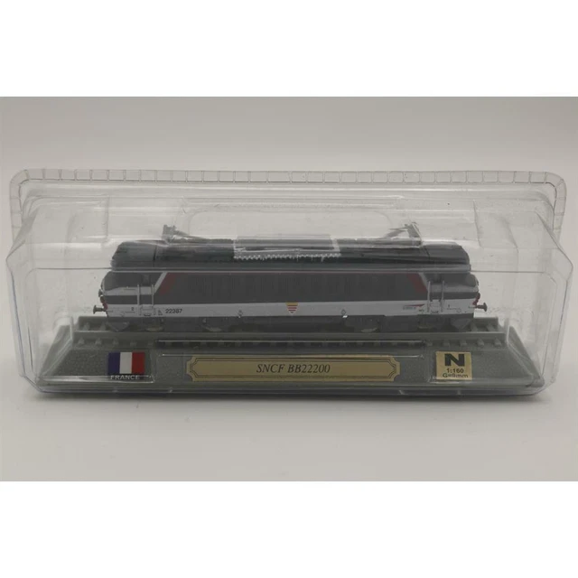 MODELLINO STATICO LOCOMOTIVA SNCF BB22200 Francia Scala N 1:160 Del ...