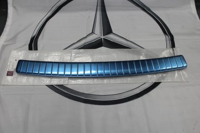NEW GENUINE MERCEDES-BENZ W164 ML Rear Bumper Silver Load Plate Trim ...