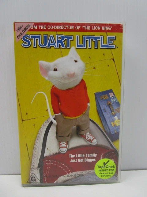 STUART LITTLE, MICHAEL J. Fox, VHS Tape, Vintage Video, Movie, G, 1999 ...