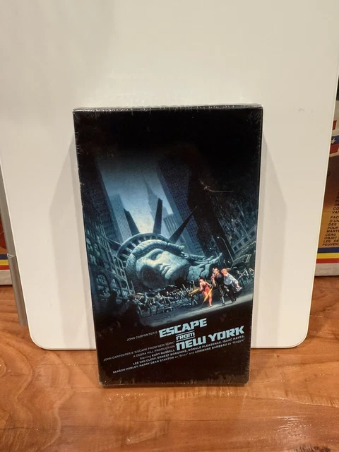 RARE ESCAPE FROM New York VHS Video Tape FACTORY SEALED Polygram ...