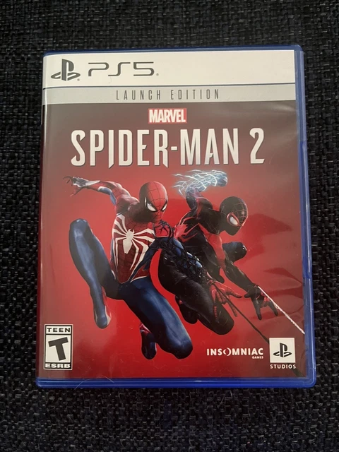 -- SPIDER-MAN 2 - Sony PlayStation 5 - Launch Edition Marvel SpiderMan 2 PS5 -- EUR 32,15 ...