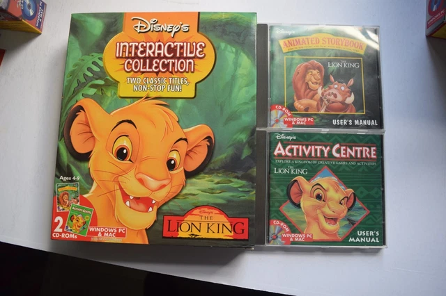 RETRO PC GAMES - Disney's The Lion King Interactive Collection £4.00 ...