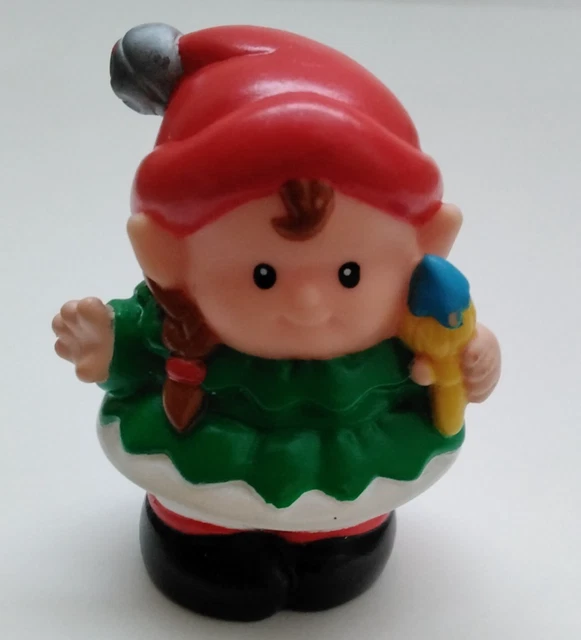 VINTAGE Fisher Price Little People Christmas Elf 1999 Combine Postage £ ...