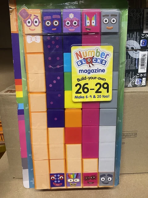 CBEEBIES NUMBERBLOCKS 26-29 Toy £12.99 - PicClick UK