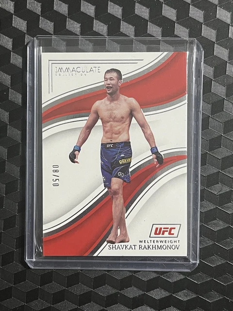 2023 PANINI IMMACULATE Ufc Shavkat Rakhmonov /50 EUR 55,62 - PicClick FR