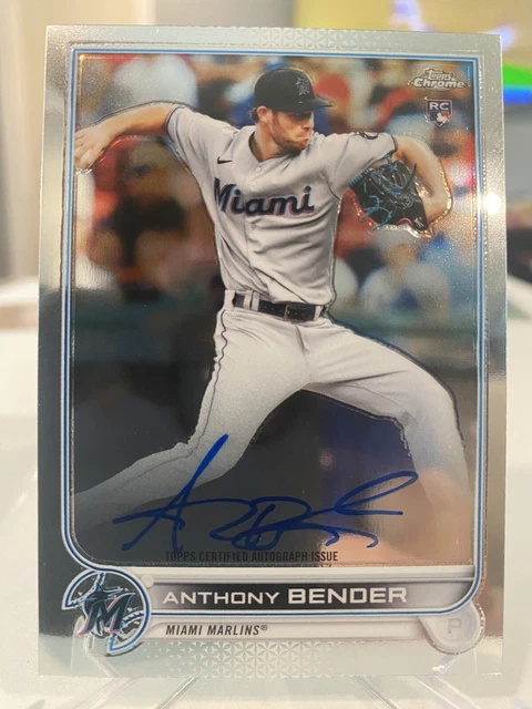 AUTOGRAPHES RECRUE CHROME 2022 #RAAB Anthony Bender RC EUR 1,83 ...