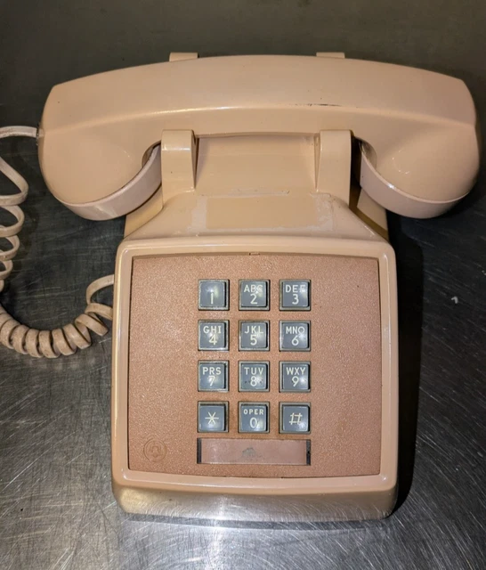 VINTAGE BELL/WESTERN ELECTRIC Table Desk Telephone Push Button 2500DMG ...