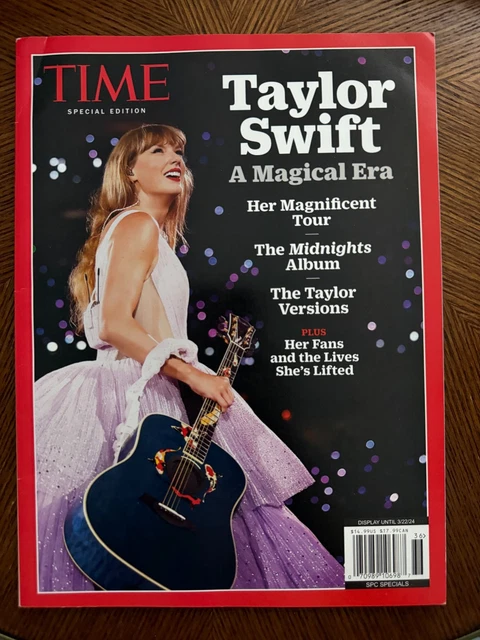 TAYLOR SWIFT TIME Magazine Special Edition 2023 A Magical Era £8.90 ...