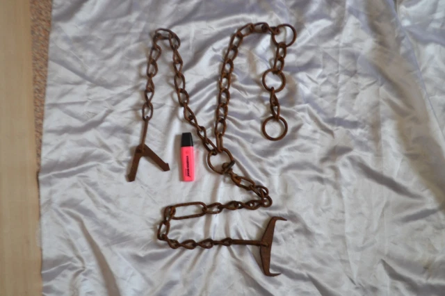 ANCIENNE CHAÎNE À Vache à Maillons torses (Paysannerie, élevage) EUR 17 ...