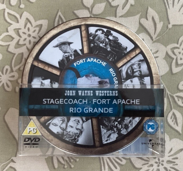 JOHN WAYNE WESTERNS box set 3 x DVDs EUR 9,46 - PicClick IT