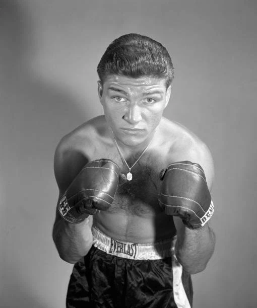 WELTERWEIGHT BOXER BILL Flamio Of The Usa 1950S Old Boxing Photo EUR 6 ...
