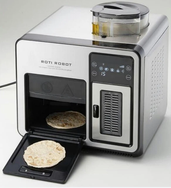 *NEW* ELECTRIC ROTI maker rotimatic automatic roti and flat bread maker ...
