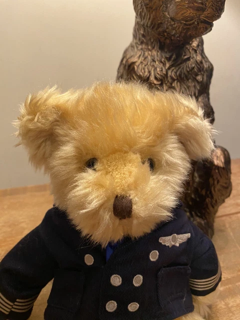 THOMSON AIRWAYS PILOT Captain Teddy Bear Soft Toy Airlines Plush ...