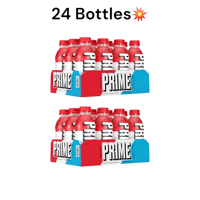PRIME HYDRATION DRINK By Logan Paul x KSI 12 Pack 16.9oz Bottles Bulk ...