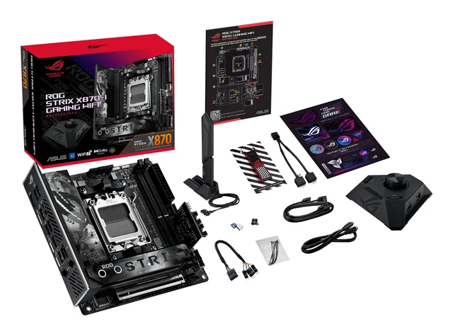 ASUS ROG STRIX X870-I GAMING WIFI AMD X870 Socket AM5 mini ITX £470.21 ...