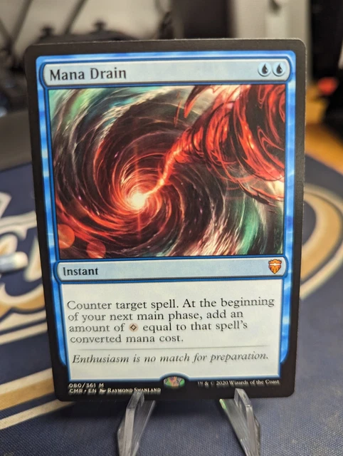 MTG MANA DRAIN CMR Commander 80/361 Nonfoil Magic : The Gathering ...