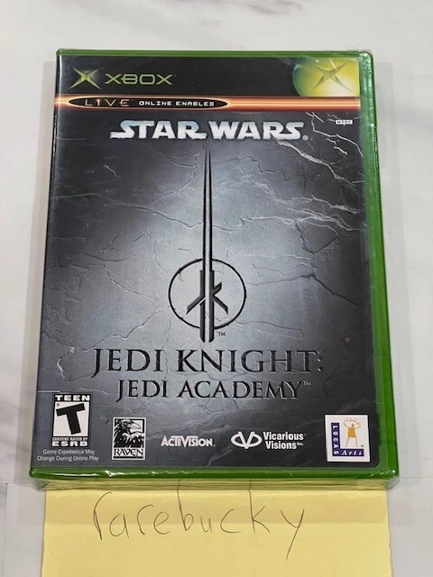 STAR WARS JEDI Knight : Jedi Academy (Microsoft Xbox) NEUF ÉTIQUETTE ...
