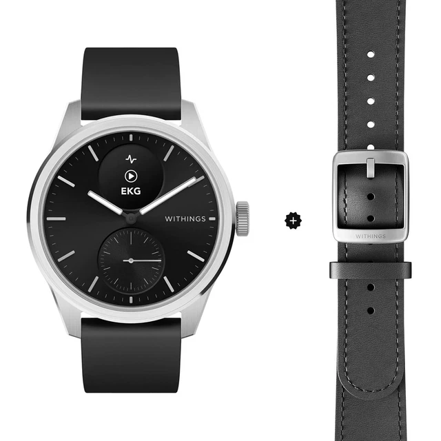 WITHINGS SCANWATCH 2 (42 mm/Schwarz) (HWA10-Bundle 1) EUR 320,84 ...