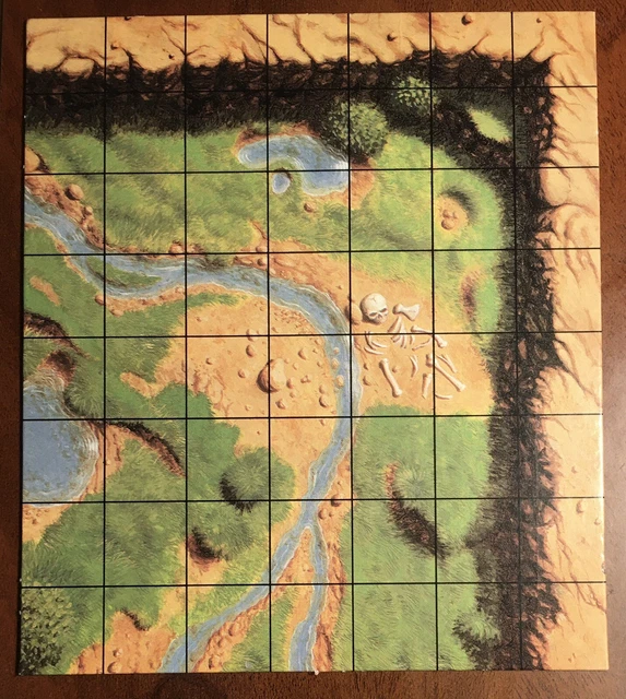 HEROQUEST OVERLAY AGAINST the Ogre Horde Floor Double Sided Starter ...