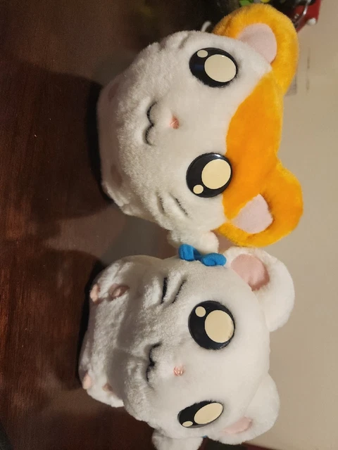 HAMTARO HAM-HAM AND Bijou Plush Stuffed Animal 2002 Hasbro Epoch Co ...