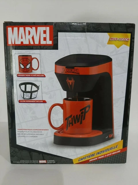 12OZ MARVEL SPIDER-MAN Single Serve Coffee Maker Spiderman Ceramic Mug ...