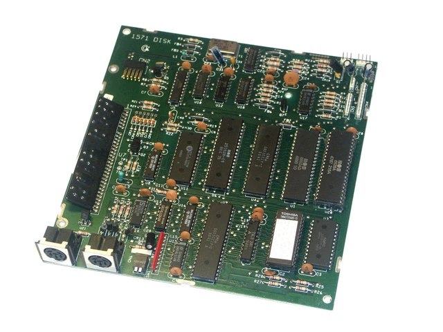 COMMODORE 1571 MAINBOARD REV 7 Motherboard Platine Floppy Disk Drive ...