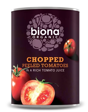 BIONA ORGANIC WHOLE Peeled Tomatoes 400g-3 Pack £8.50 - PicClick UK