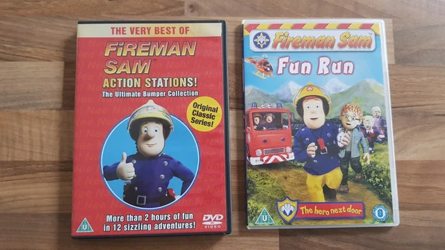 FIREMAN SAM 'ACTION Stations' and 'Fun Run' DVDs £4.99 - PicClick UK