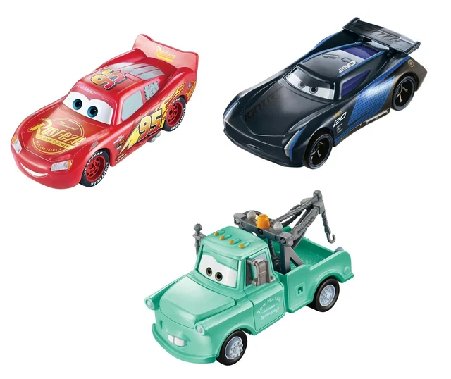 DISNEY PIXAR CARS Color Changers Lightning McQueen, Mater & Jackson ...