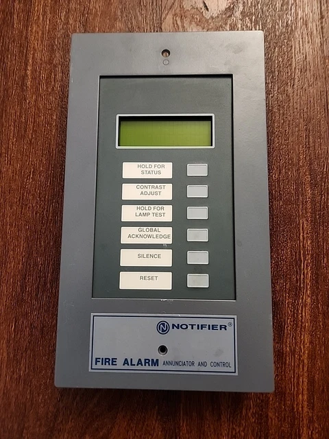 NOTIFIER LCD-80TM FIRE Alarm Control Panel Annunciator $480.00 - PicClick