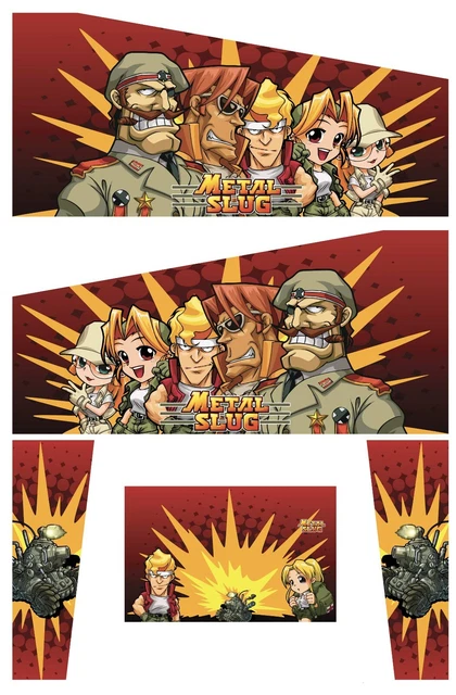 STICKERS METAL SLUG Pour Pincab Flipper EUR 109,00 - PicClick FR