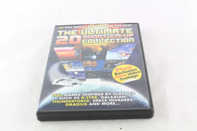 RETRO GAMER DVD Ultimate 2D Shoot-em-up Collection PC CD Classic Space ...