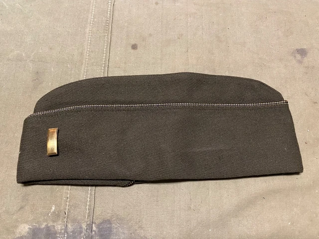 ORIGINAL WWII US Army Infantry 2Nd Lieutenant Officer Overseas Cap Hat ...